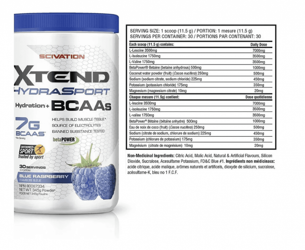 XTEND SPORT BCAA - Suplextreme